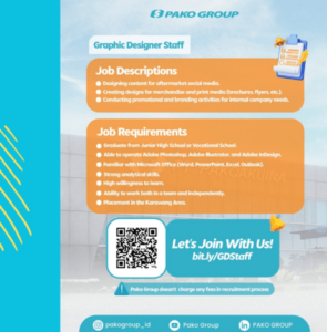 LOWONGAN KERJA PAKO GROUP - Your Skills Your Future